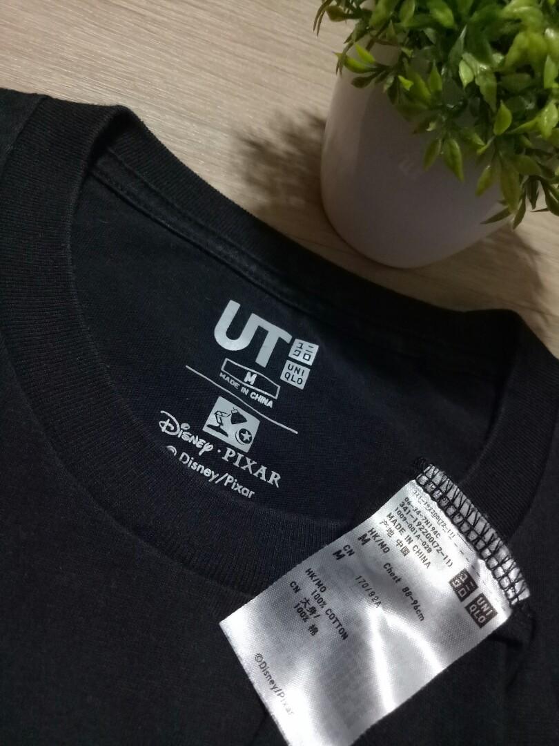 Uniqlo UT Disney Pixar Alien Black Shirt, Men's Fashion, Tops & Sets ...