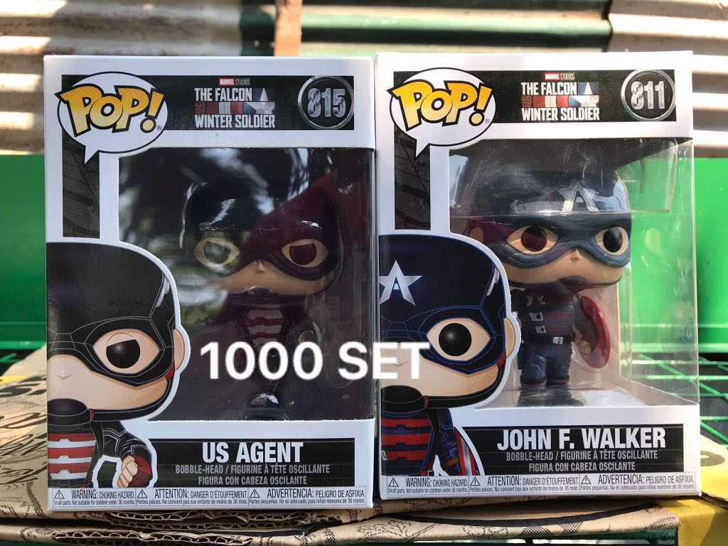Us Agent / John F. Walker Set Funko Pop, Hobbies & Toys, Toys & Games ...