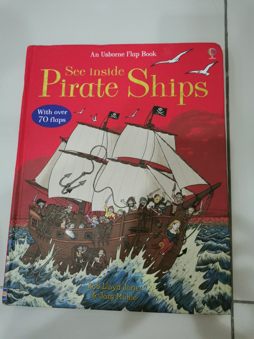 Usborne see inside pirate ship, Hobbies & Toys, Books & Magazines ...