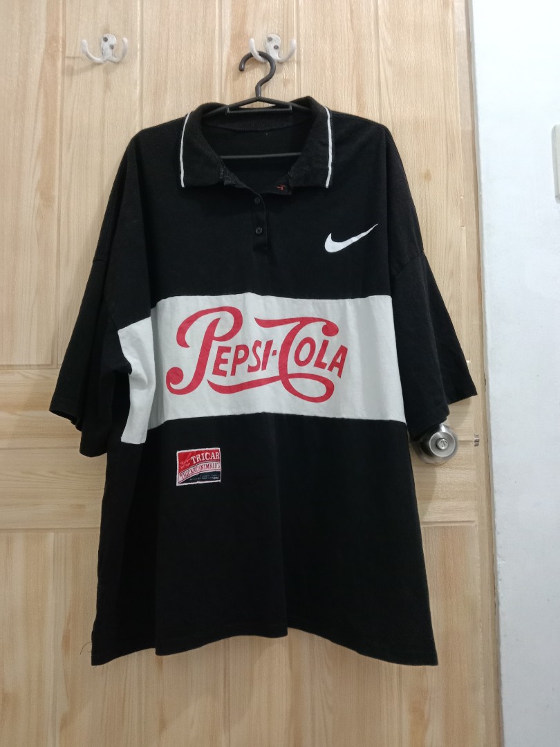 Vintage Nike Pepsi-Cola X Chicago Polo Shirt, Men's Fashion, Tops ...