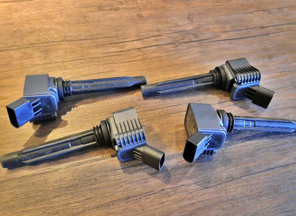 VW VOLKSWAGEN OEM AUDI, Beetle & JETTA 4 X Ignition Coil 06J905110N ...