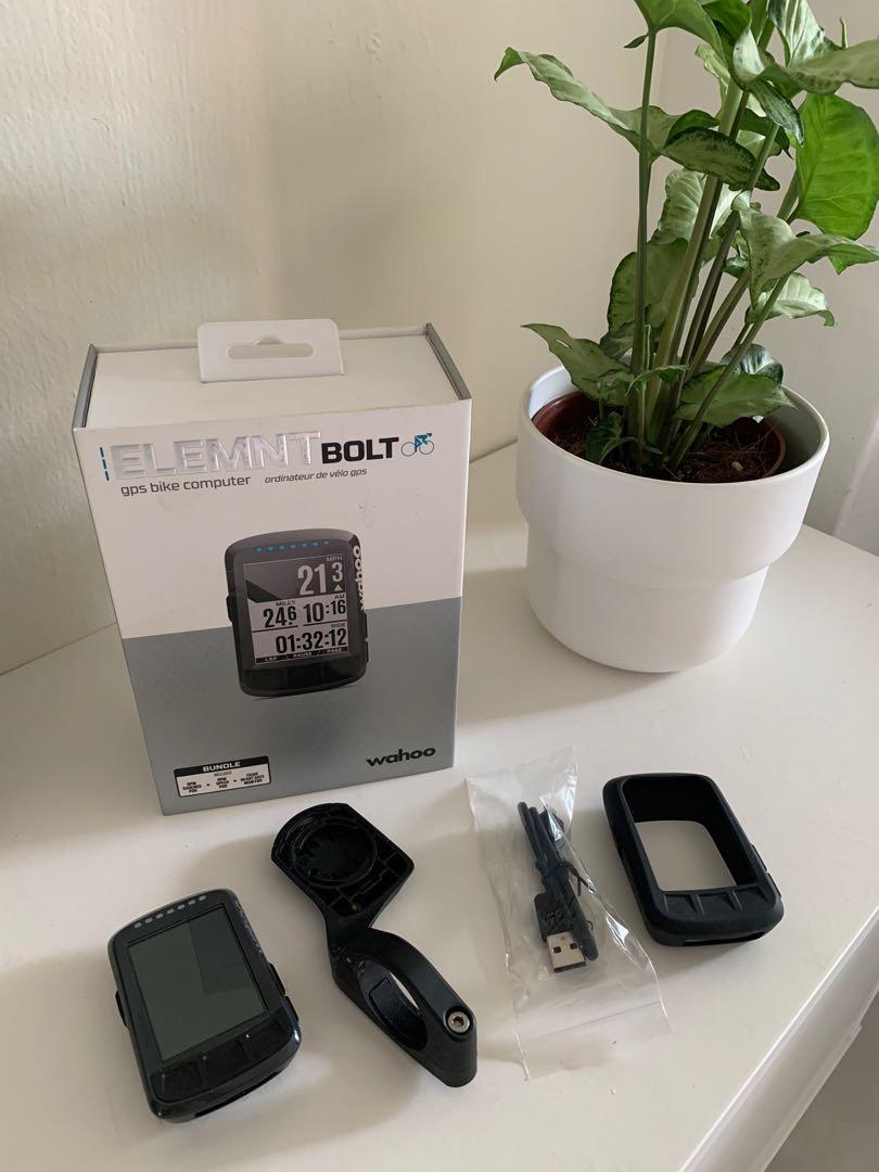 Wahoo Elemnt Bolt (Head unit only), Sports Equipment, Bicycles & Parts ...