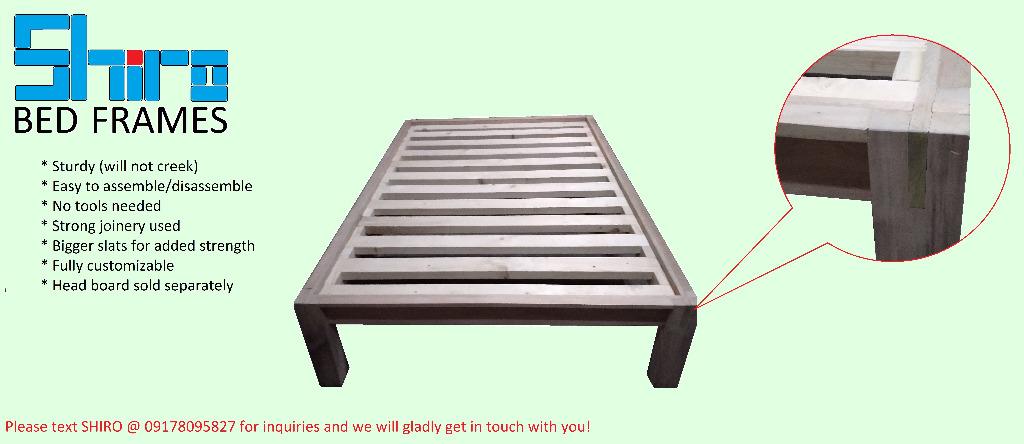 Wooden Bed Frames - Collapsible, Furniture & Home Living, Furniture ...