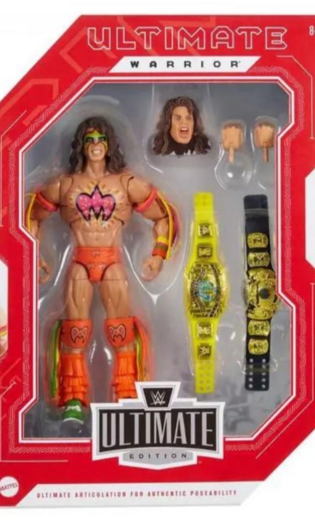 WWE Mattel Ultimate Warrior, Hobbies & Toys, Toys & Games on Carousell