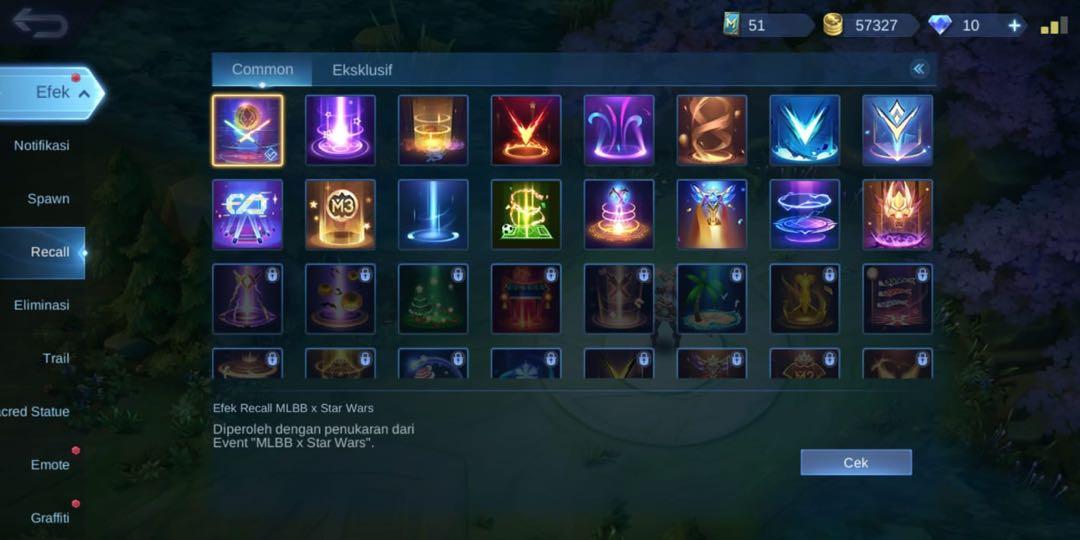 124 skins Mobile Legends account # (73 HEROES, 124 SKINS, 4 EMBLEM ...