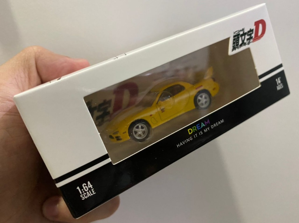 1:64 Scale Time Micro Initial D Mazda RX-7 on Carousell