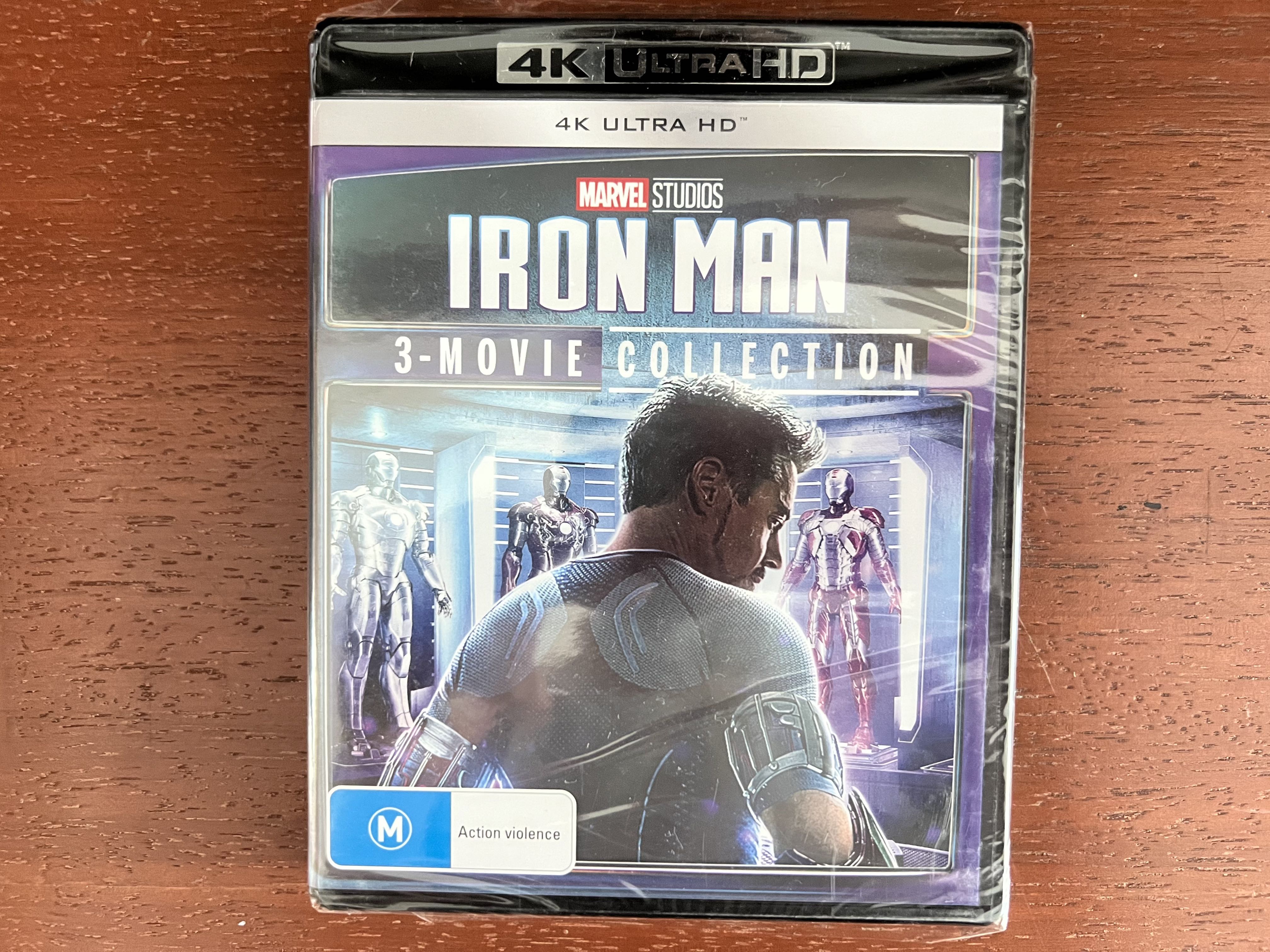 4K Ultra HD New Iron Man 3 Movie Collection, Hobbies & Toys, Music ...