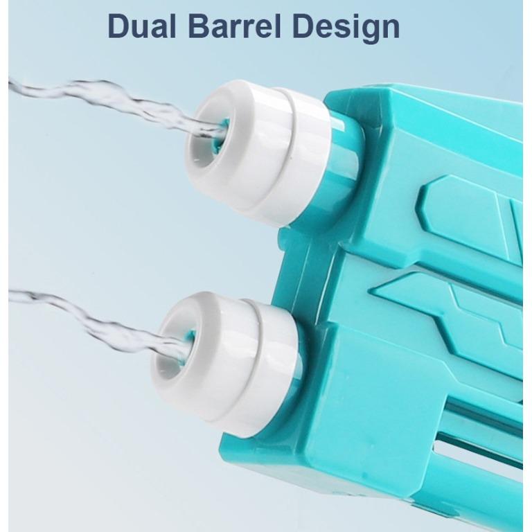 500ml High-Capacity Dual Barrels Super Water Soaker Water Blaster ...