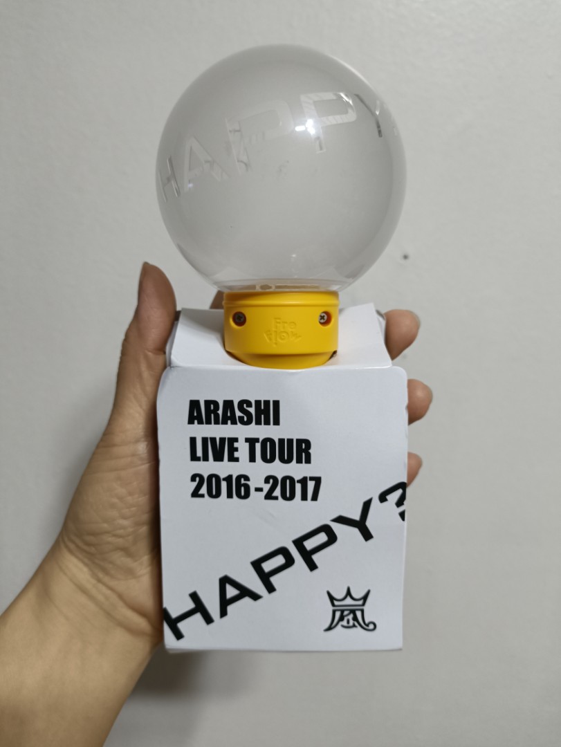 Arashi Concert Light Stick, Hobbies & Toys, Memorabilia & Collectibles ...