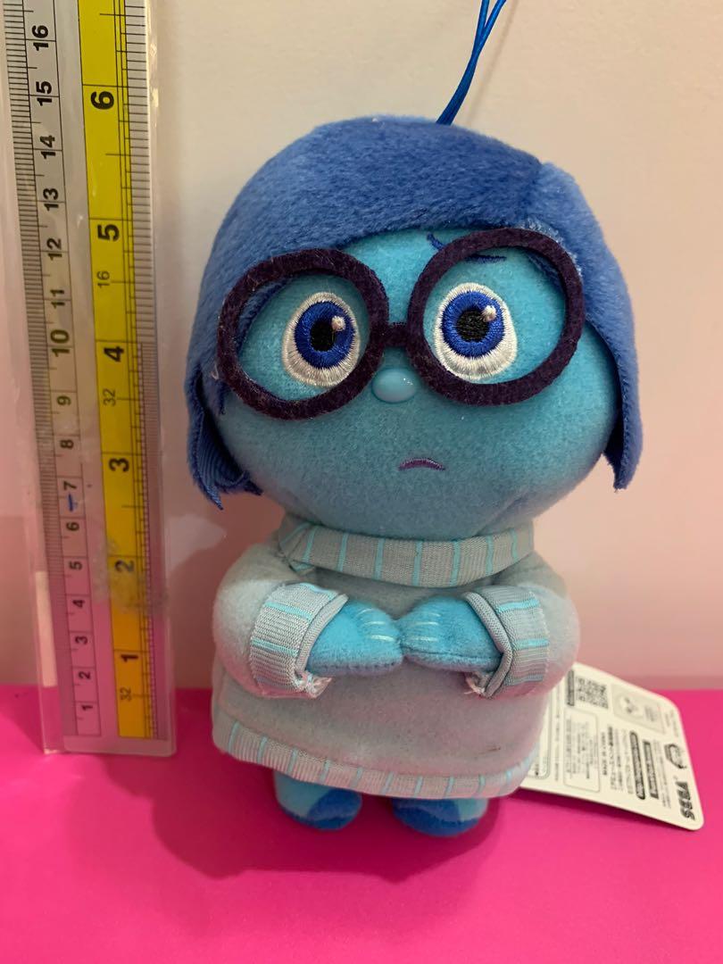 Authentic Inside Out Sadness Plushie Brand: Sega Japan, Hobbies & Toys ...