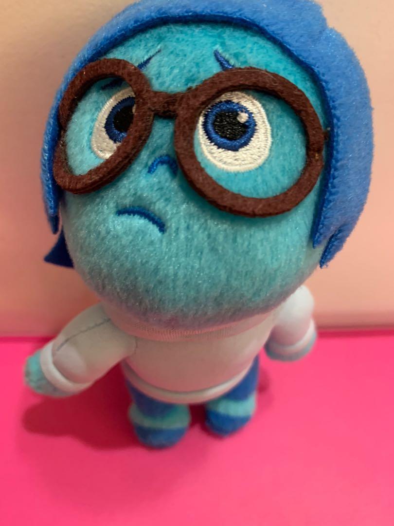 Authentic Sega Inside Out Sadness Plushie, Hobbies & Toys, Toys & Games ...