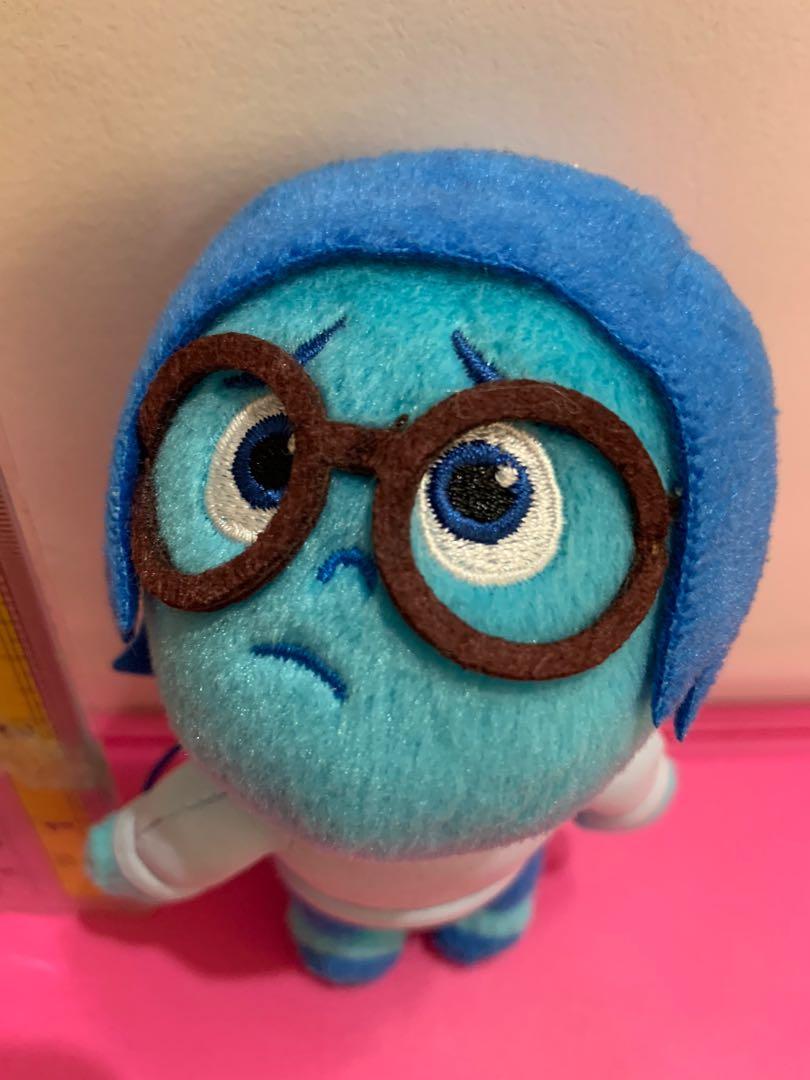 Authentic Sega Inside Out Sadness Plushie, Hobbies & Toys, Toys & Games ...