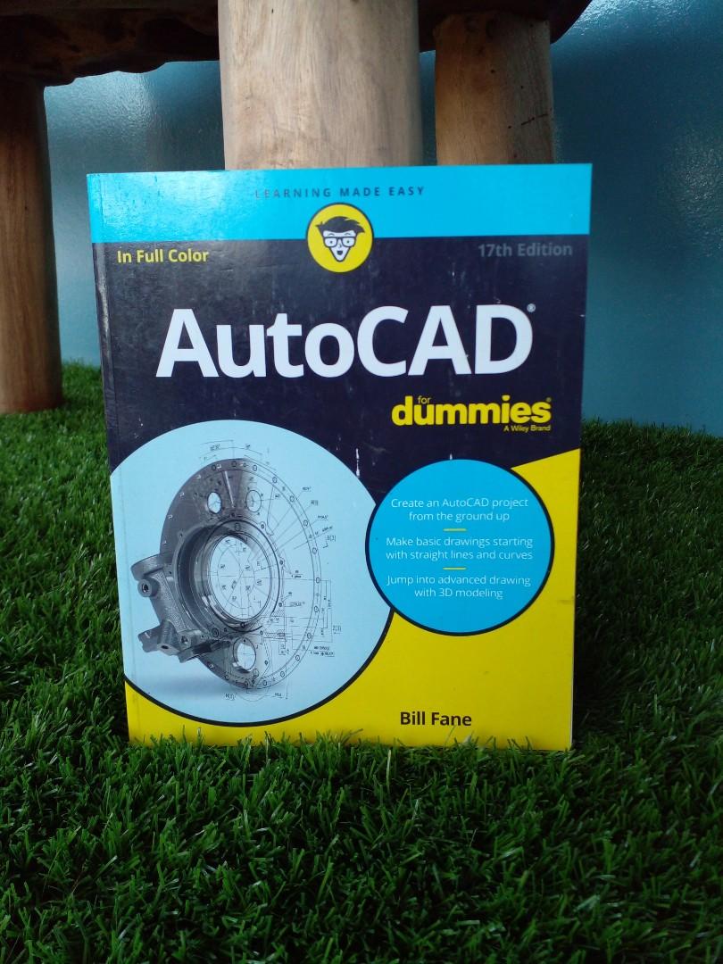 AUTOCAD For Dummies 17th Edition, Hobbies & Toys, Books & Magazines ...