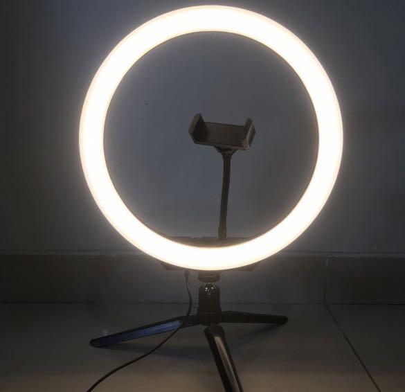 Beauty LED Ring Light 32cm 3 warna makeup kit photoshoot lamp ...
