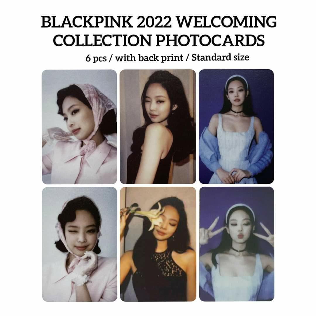 BLACKPINK 2022 Welcomibg Collection Photocards (READ THE DESCRIPTION), Hobbies & Toys ...