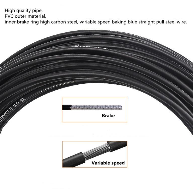 Brake / Shifter Bicycle Outer Housing Cable for Road MTB Folding Bike ...