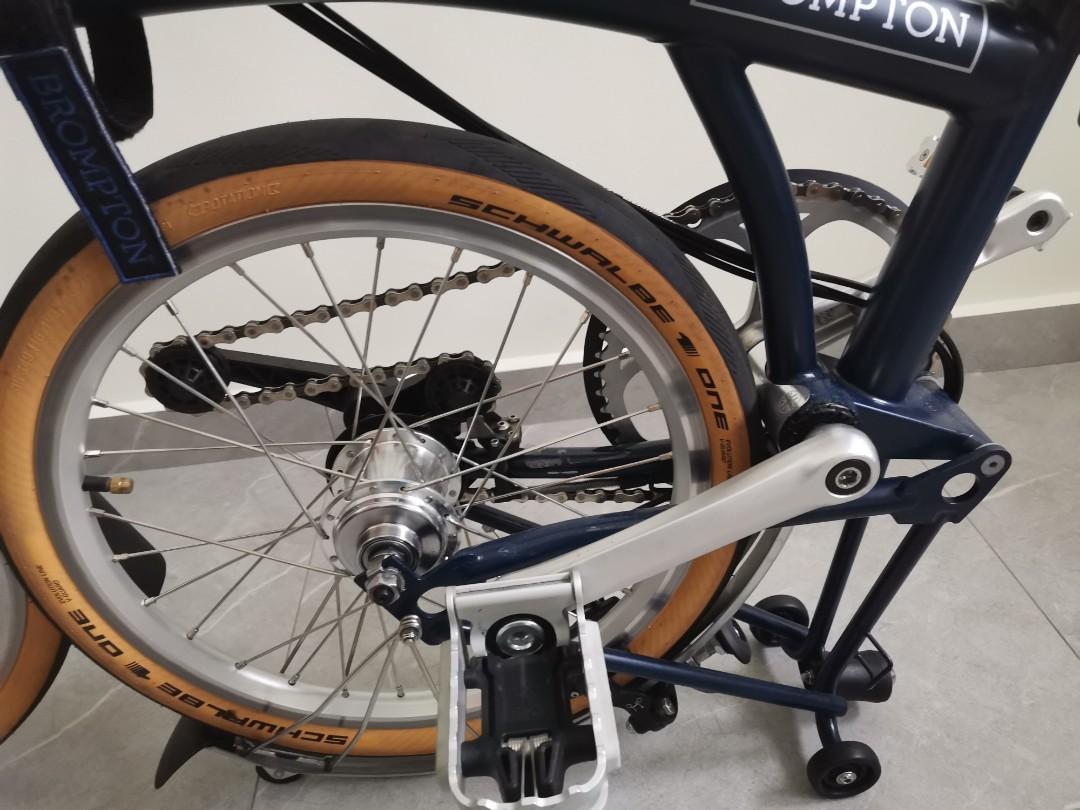 Brompton M6L Tempest Blue, Sports Equipment, Bicycles & Parts, Bicycles ...