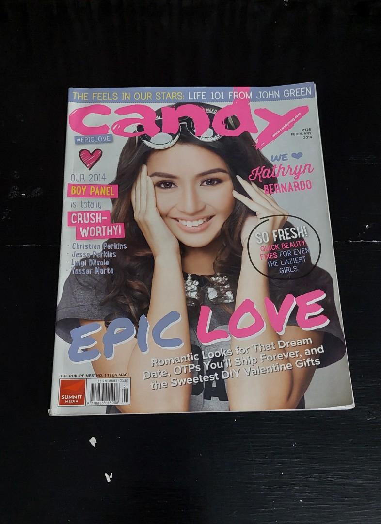 CANDY Magazine Kathryn Bernardo Feb 2014, Hobbies & Toys, Books ...