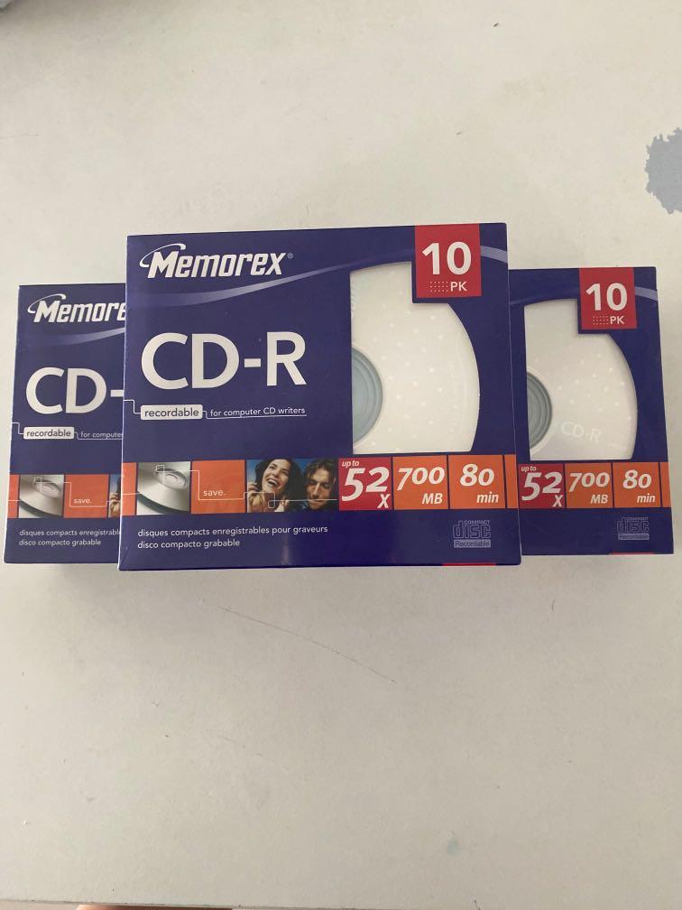 Compact Disk - Recordable (CD-R), Computers & Tech, Parts & Accessories ...