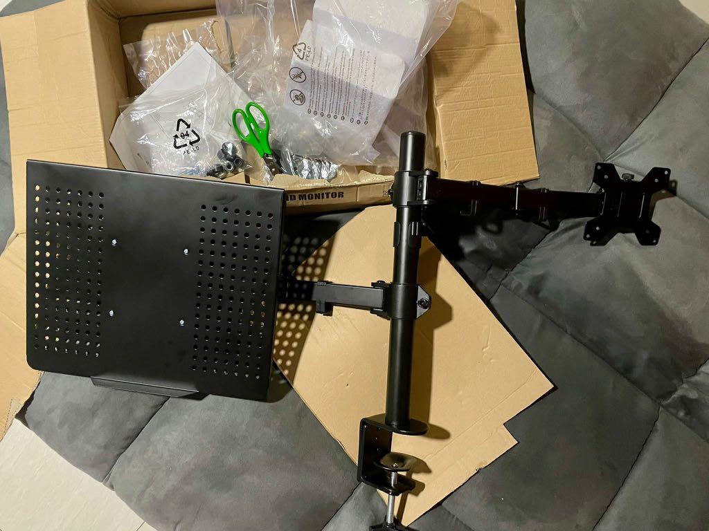 Desktop Arm (Monitor and laptop), Computers & Tech, Parts & Accessories ...