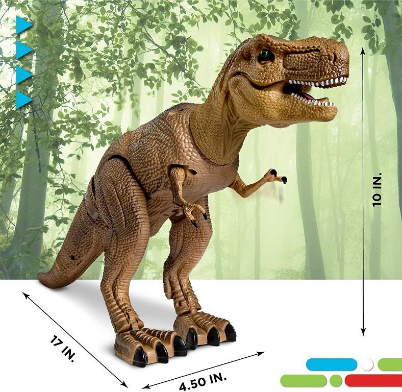 Discovery Kids Remote Control RC T Rex Dinosaur Electronic Toy Action ...
