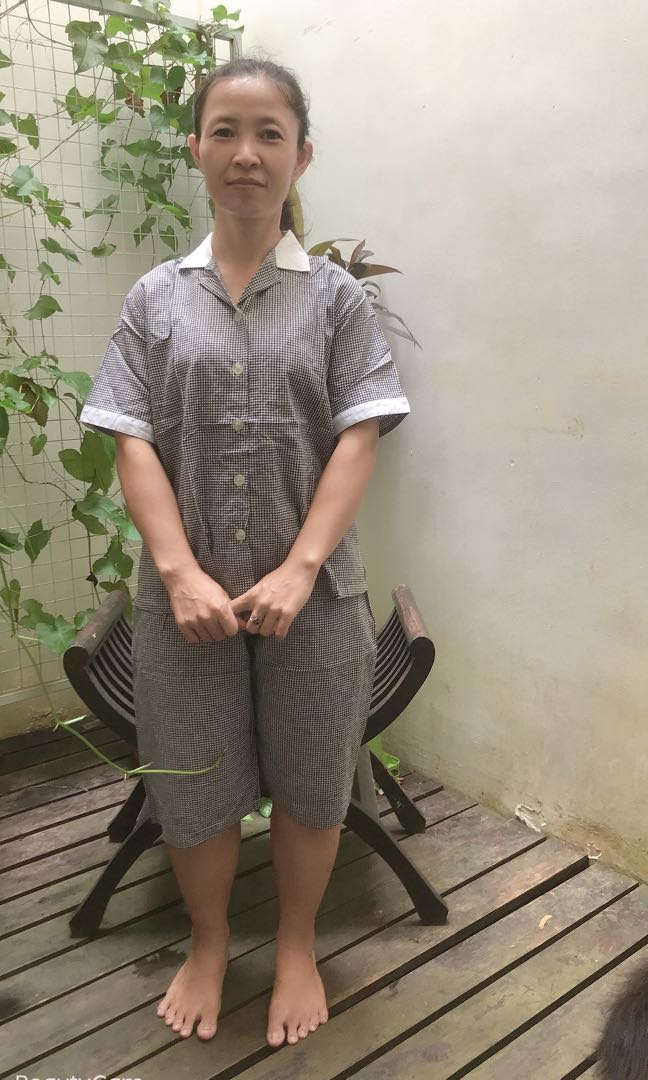 Domestic helper uniform, Women's Fashion, Dresses & Sets, Dresses on ...
