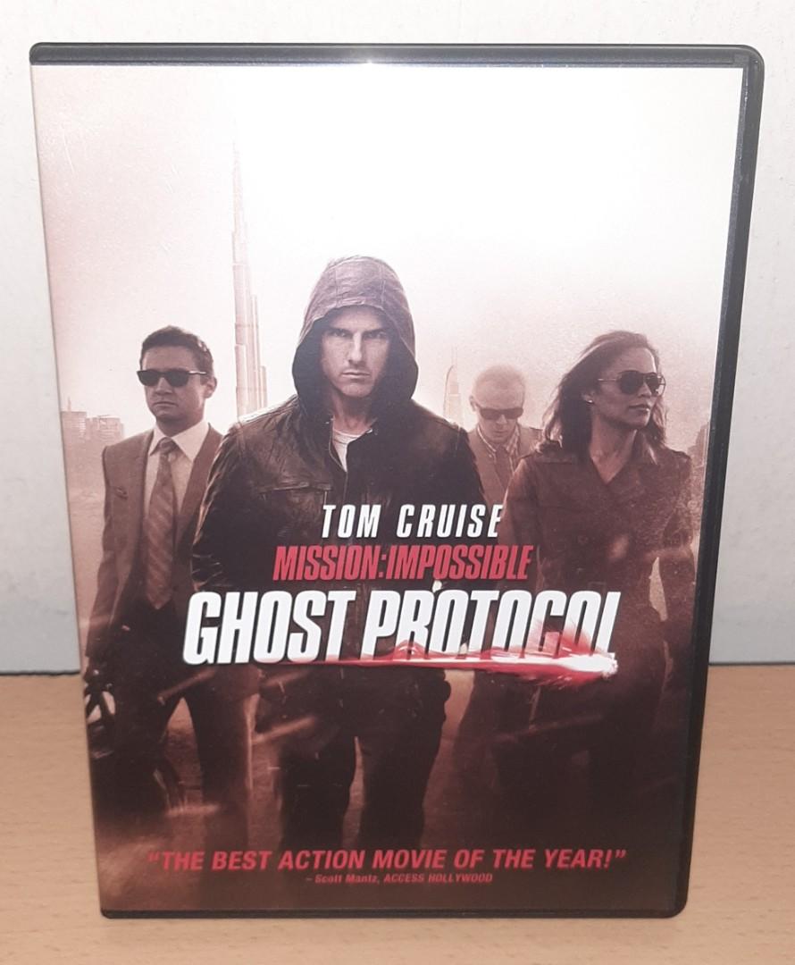 DVD - Mission Impossible Ghost Protocol, Hobbies & Toys, Music & Media ...