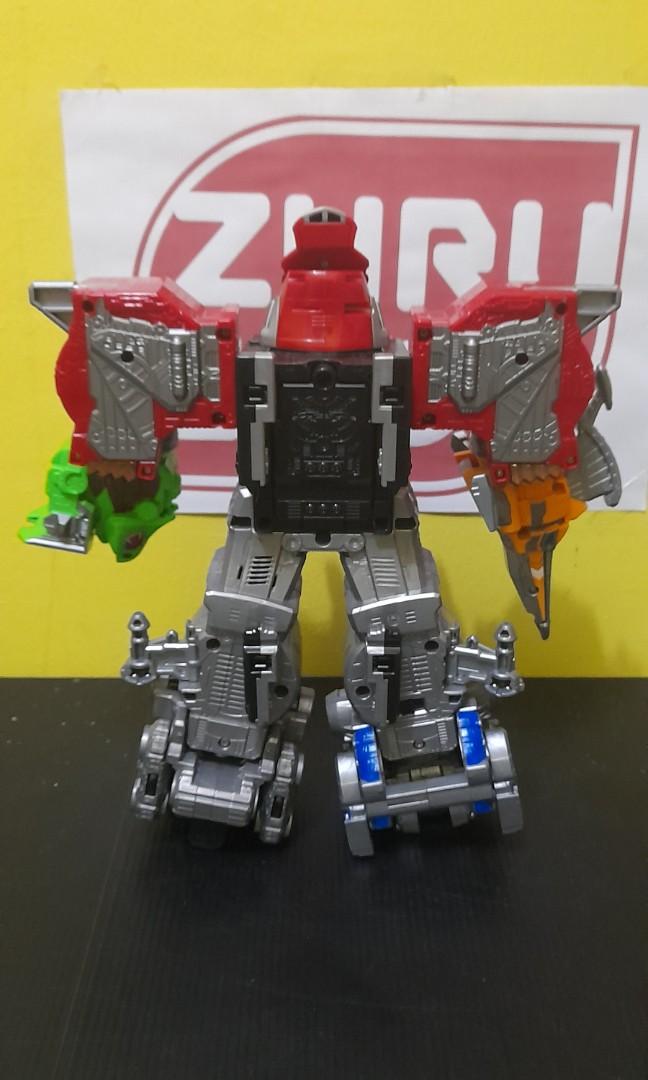 Dx bandai uchuu sentai kuuranger power rangers megazord zord on Carousell