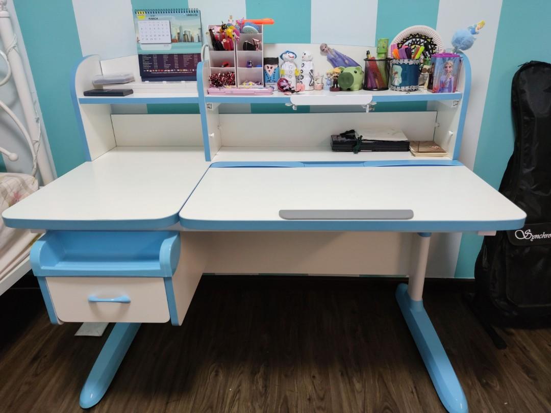 Totguard Ergonomic kid study table and chair, Furniture & Home Living ...