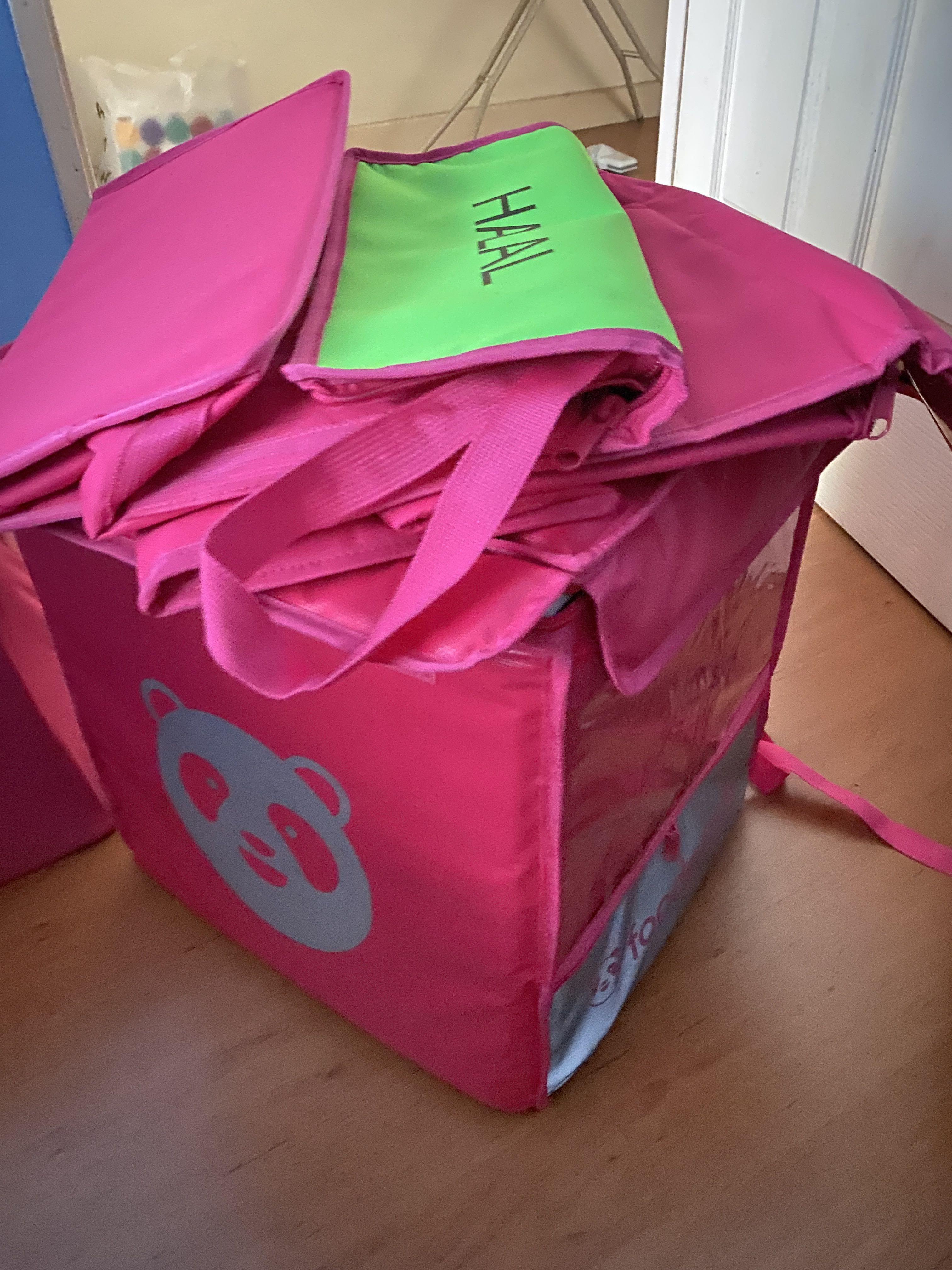 Foodpanda bag, Motorcycles, Motorcycle Accessories on Carousell