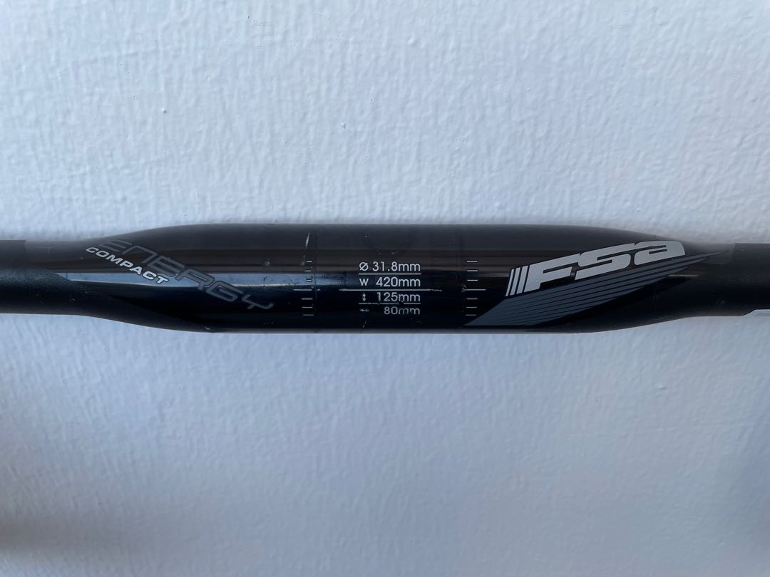 FSA Energy Compact dropbar, Sports Equipment, Bicycles & Parts, Parts ...