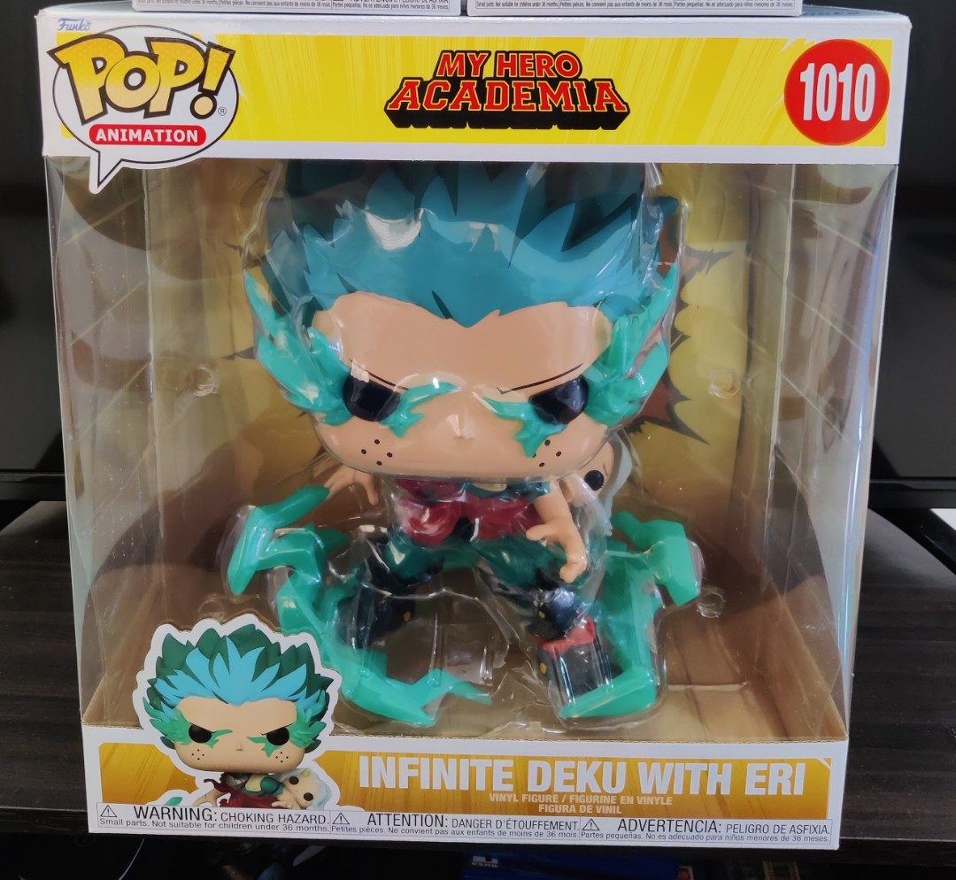 Funko Pop MHA Infinite Deku With Eri Hobbies Toys Toys Games On Carousell