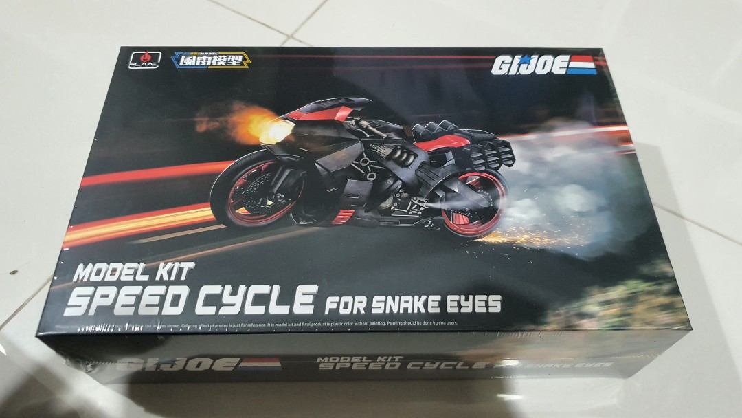 Furai Model Kit Snake Eyes Speed Cycle, Hobbies & Toys, Toys & Games on ...