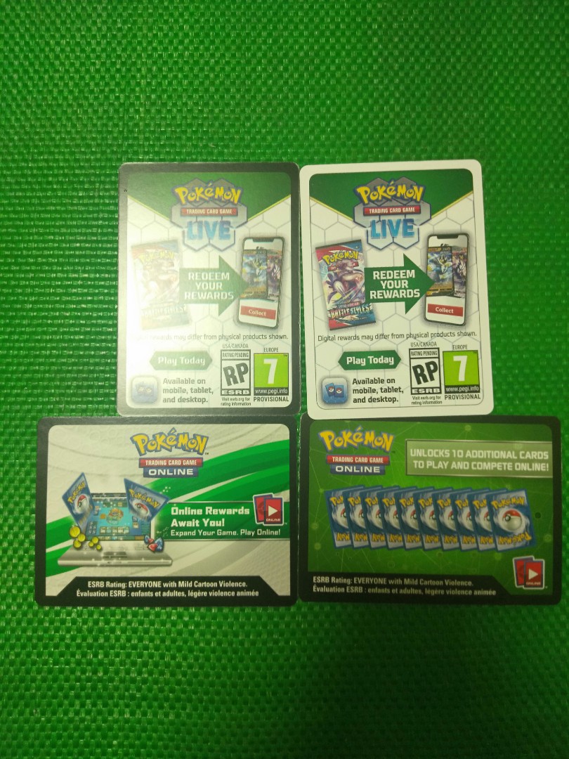 Pokemon TCG QR Codes, Hobbies & Toys, Toys & Games on Carousell