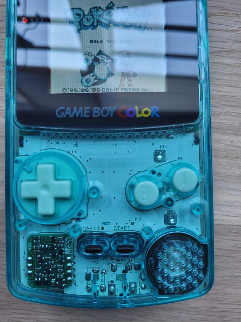 Gameboy Color (Ice Blue) Nintendo Game Boy Color GBC, Video Gaming ...