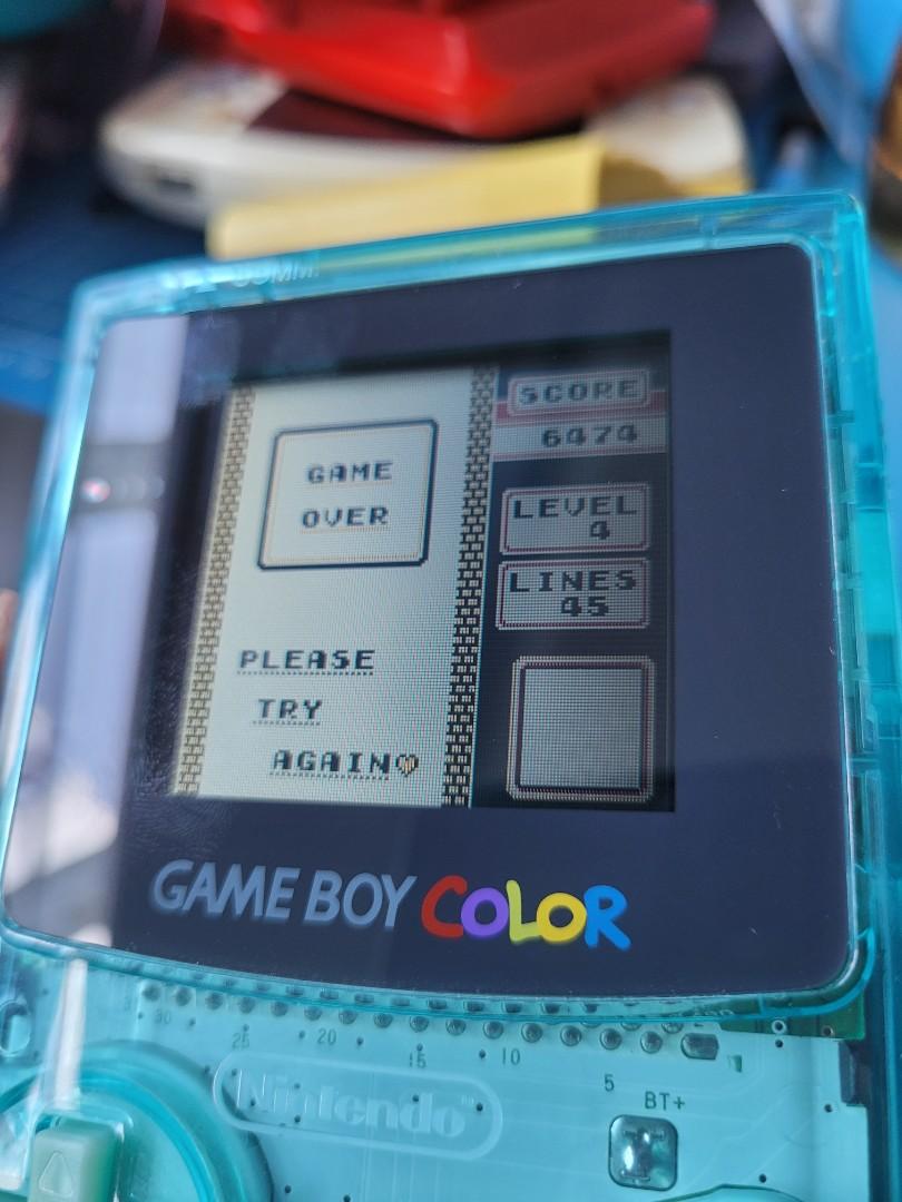 Gameboy Color (Ice Blue) Nintendo Game Boy Color GBC, Video Gaming ...