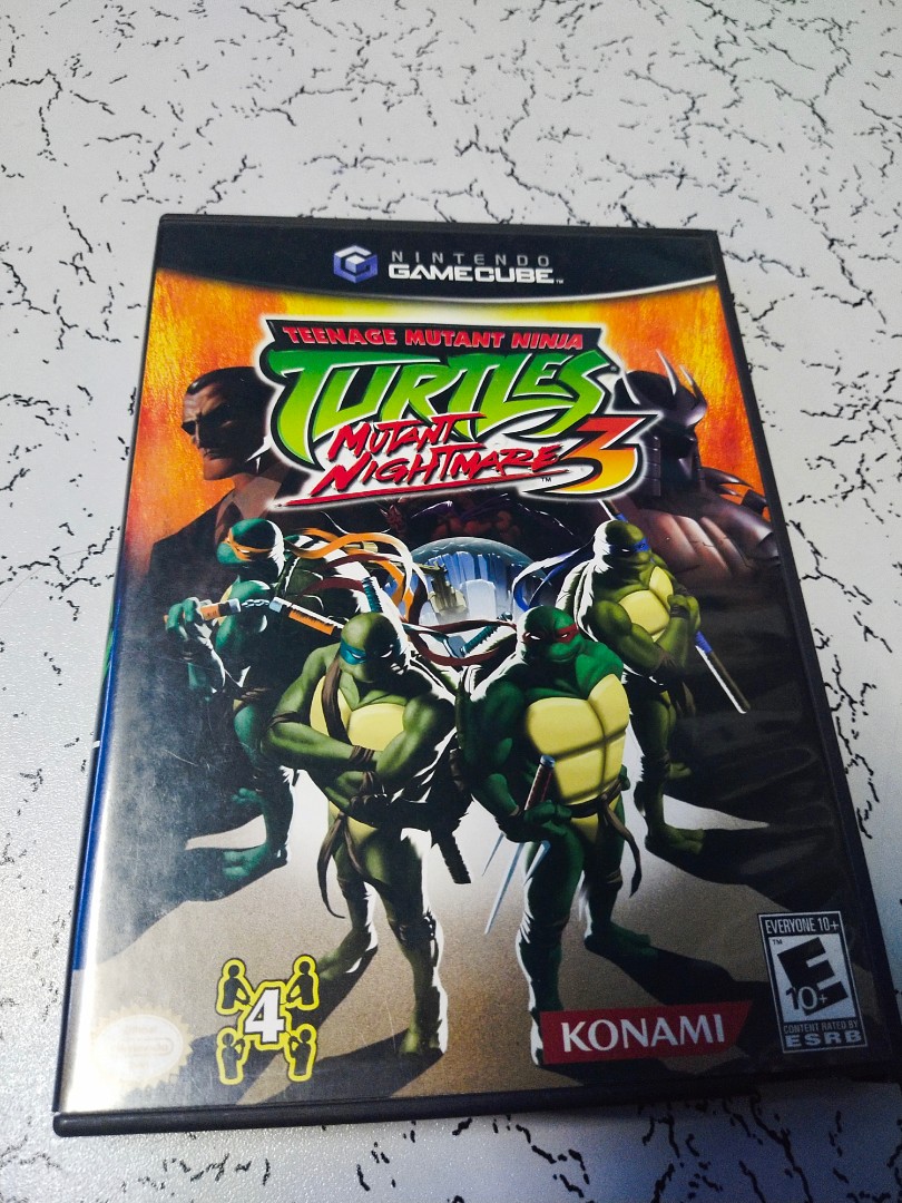 Gamecube TMNT3, Video Gaming, Video Games, Nintendo on Carousell
