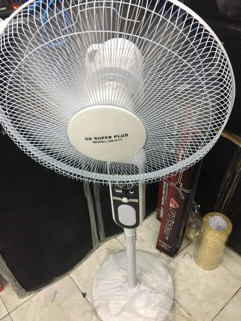 GD Super Plus Stand Fan GD-F17, TV & Home Appliances, Air Conditioning ...