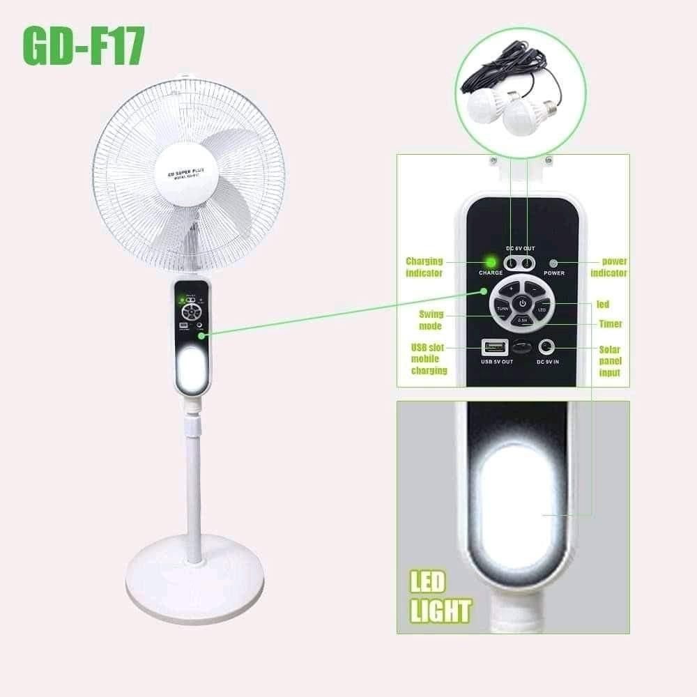 GD Super Plus Stand Fan GD-F17, TV & Home Appliances, Air Conditioning ...