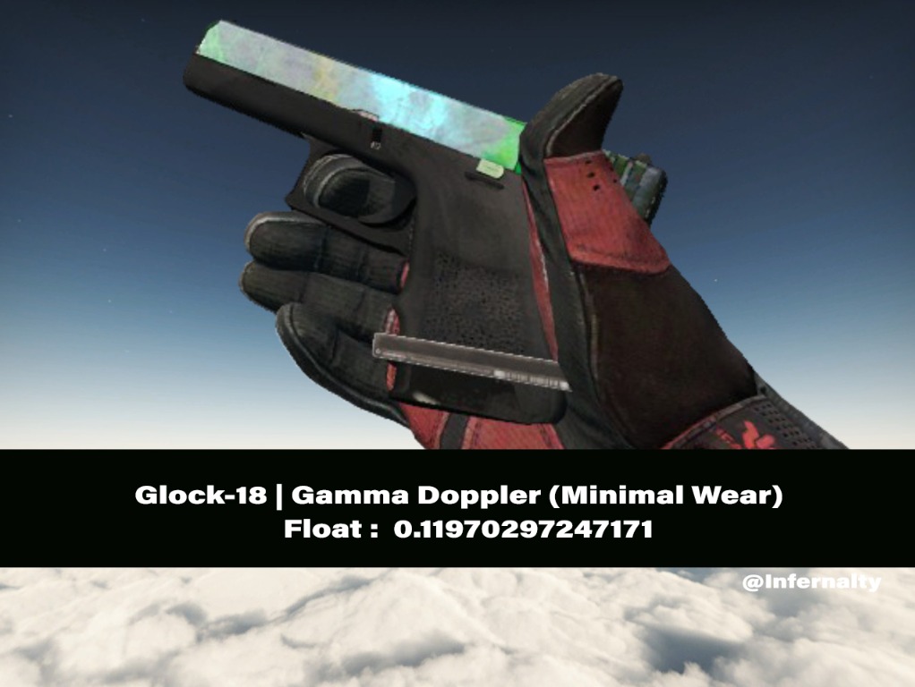 Glock-18 Gamma Doppler Phase 3 MW CSGO SKINS KNIVES, Video Gaming ...