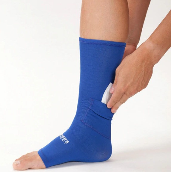 Heel Pain/ Achilles Tendonitis - Compression + Icing Sleeve (Made in ...