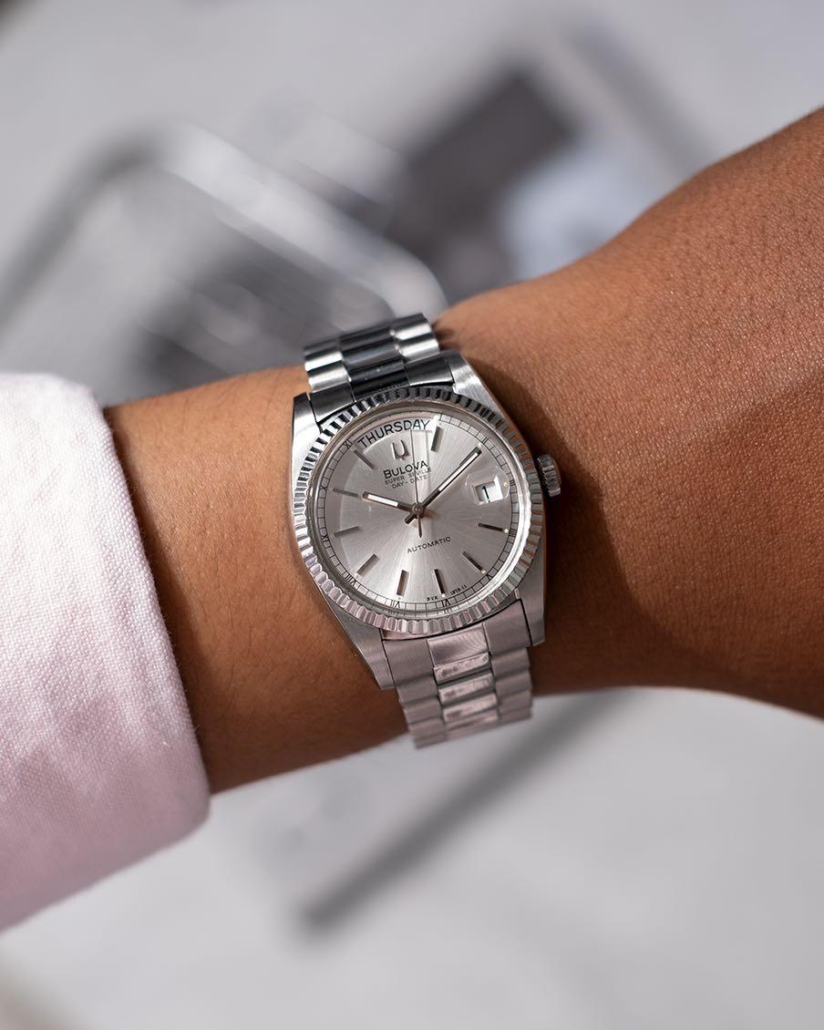 [HOMAGE] Bulova Super Seville Day-date ref 1373.11, Luxury, Watches on ...