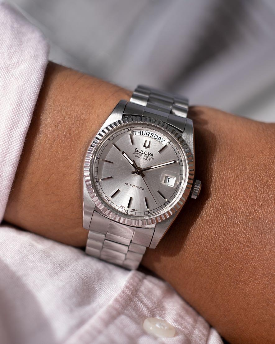 [HOMAGE] Bulova Super Seville Day-date ref 1373.11, Luxury, Watches on ...