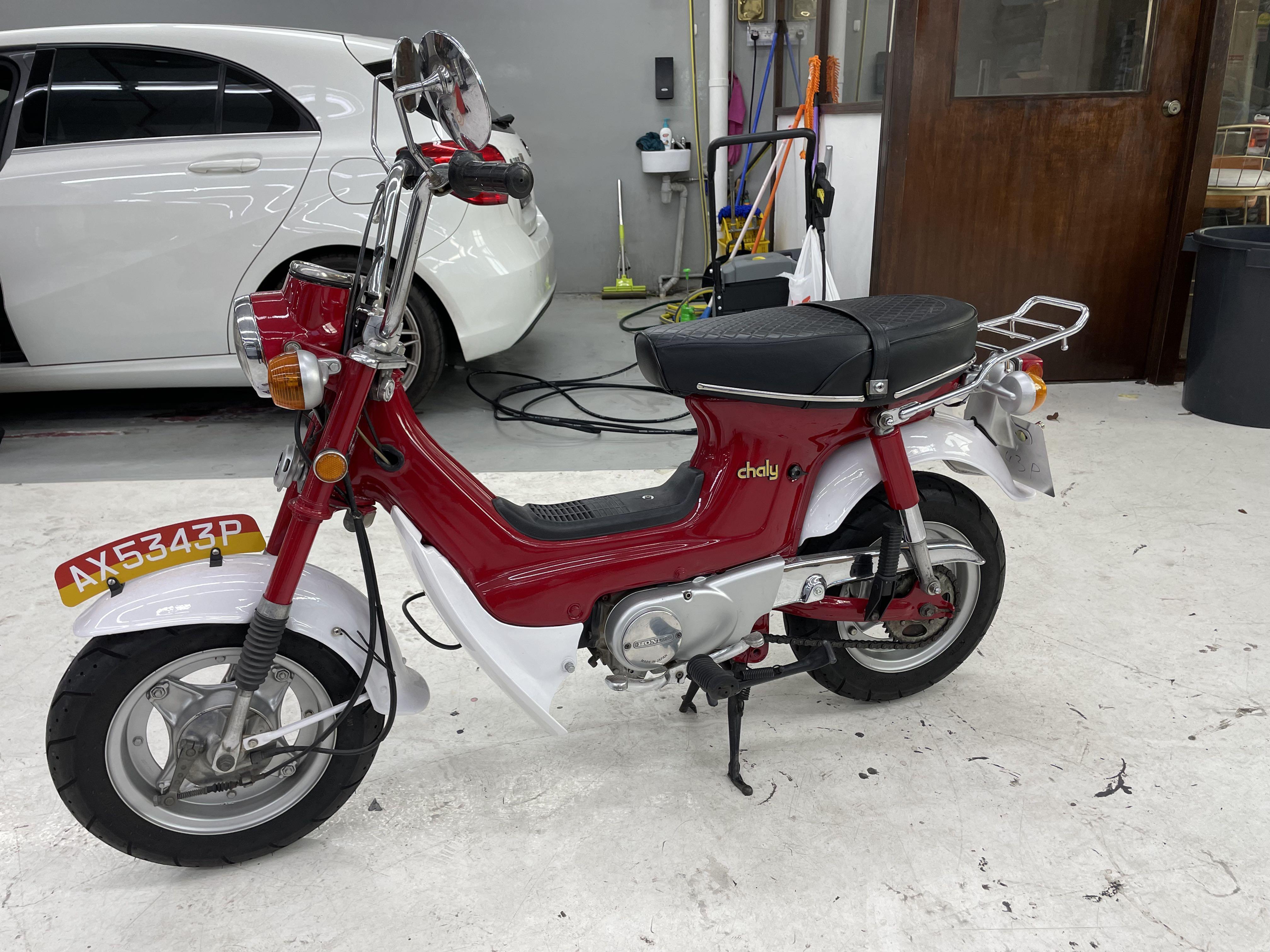 Honda Chaly cf70, Motorcycles, Motorcycles for Sale, Class 2B on Carousell