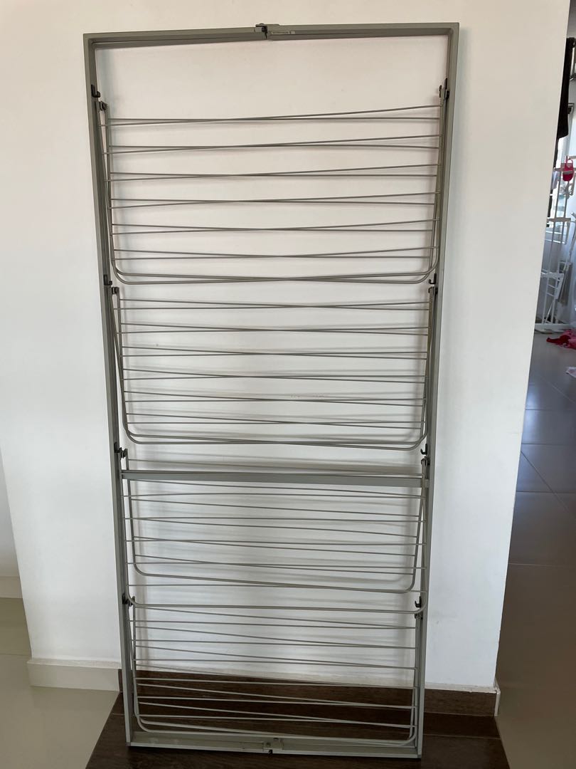 IKEA 3 tier laundry clothes rack, Furniture & Home Living, Home ...