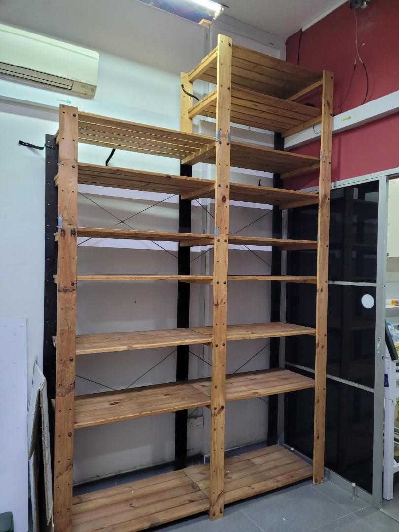 Ikea heavy duty shelf, Furniture & Home Living, Furniture, Shelves ...