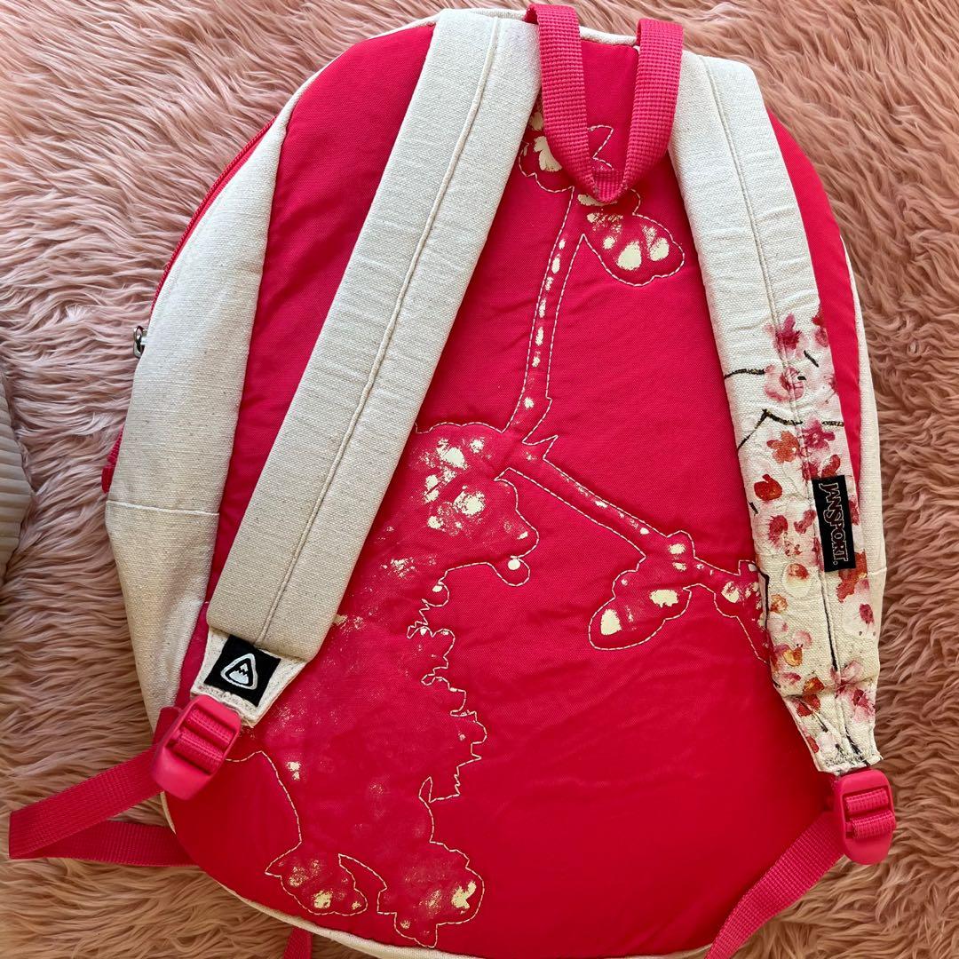 Jansport Sakura Cherry Blossom Backpack, Women's Fashion, Bags ...