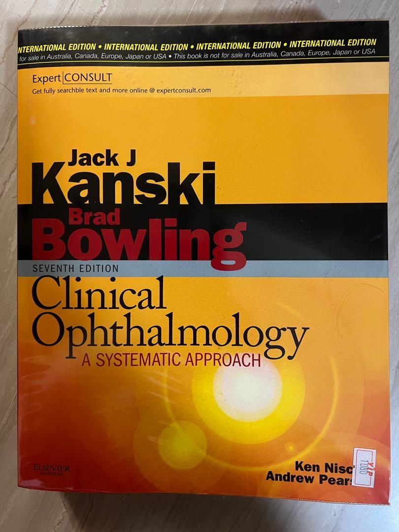 Kanski Clinic Ophthalmology 7th Edition, Hobbies & Toys, Books ...