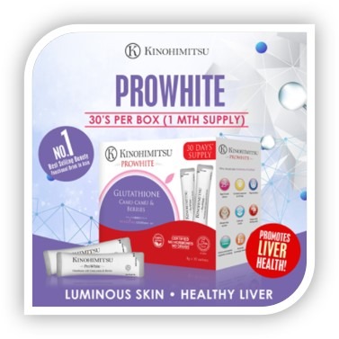 Kinohimitsu Prowhite bundle sale, Health & Nutrition, Health ...