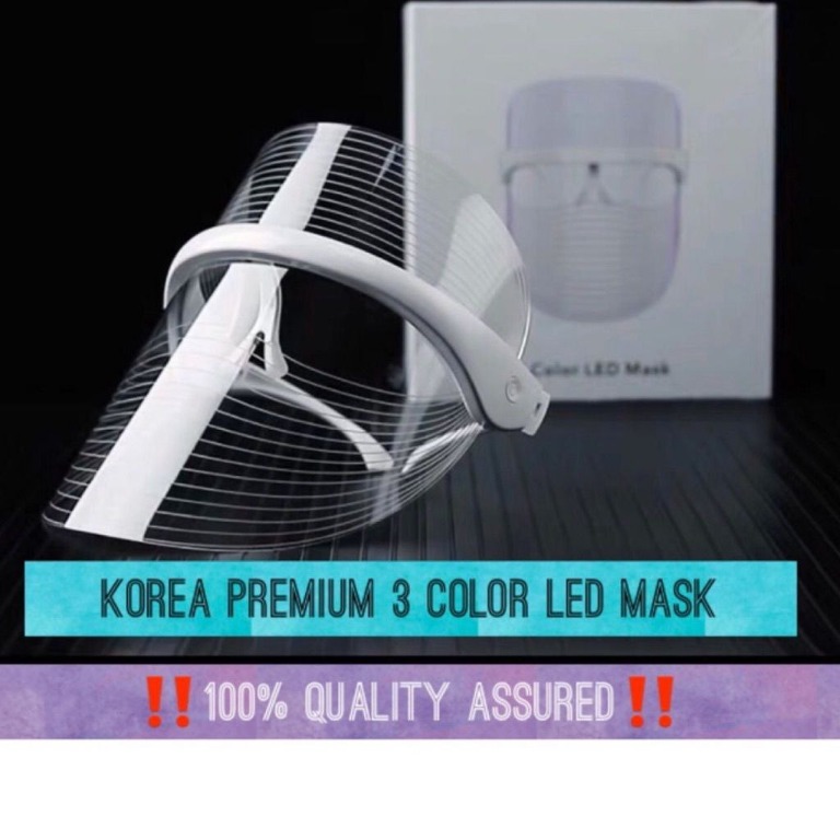 Korea LED Light Therapy Mask, Beauty & Personal Care, Face, Face Care ...